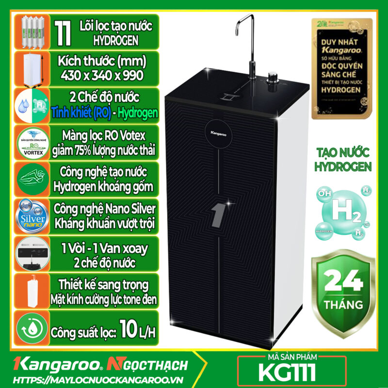 Máy lọc nước Kangaroo KG111 - Hệ thống Kangaroo Toàn quốc